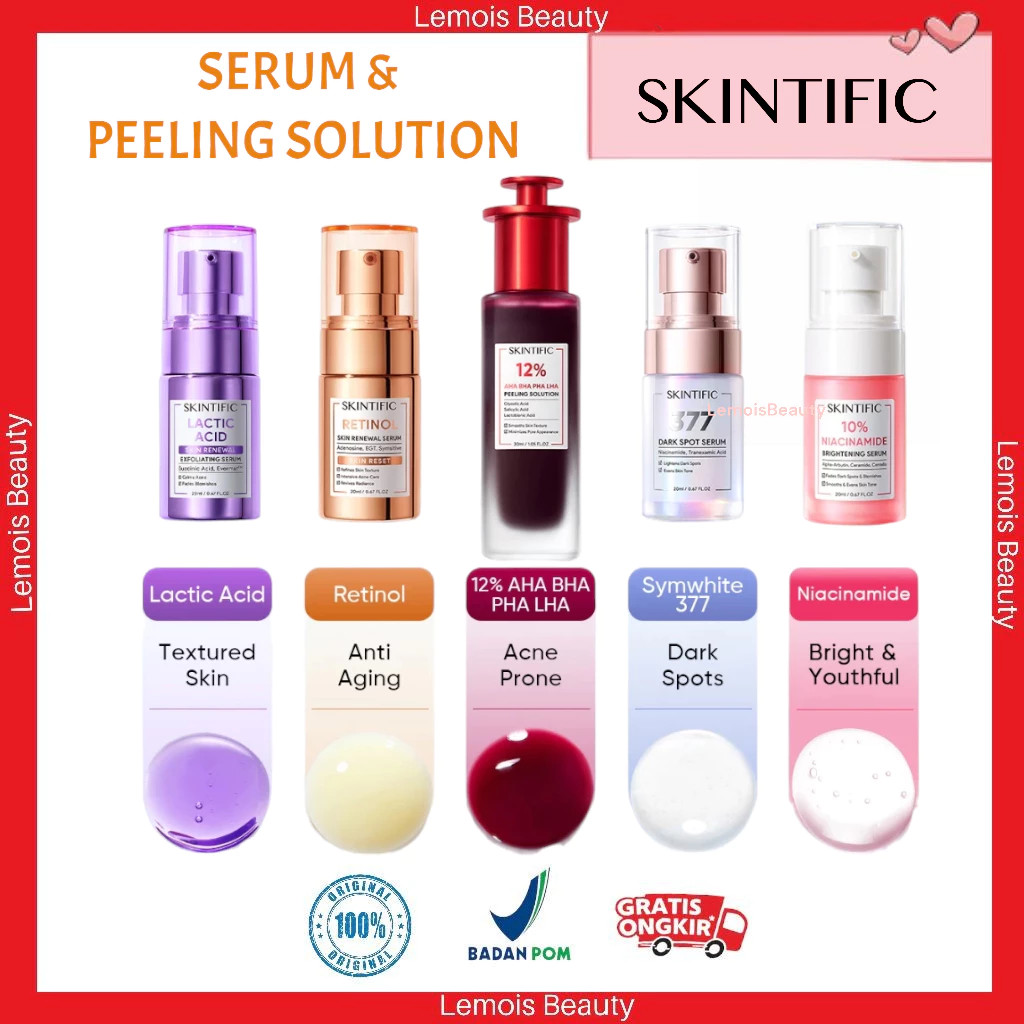SKINTIFIC Symwhite 377 Dark Spot Serum | Skintific Retinol Serum ...