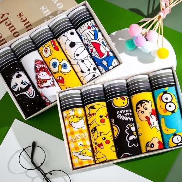 boxer men seluar dalam lelaki dewasa Seluar dalam SpongeBob Pasangan ...