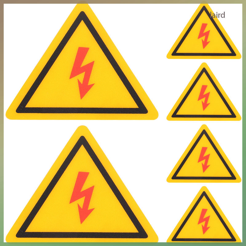 High Voltage Caution Label Electric Panel Labels Stickers Wet Floor ...