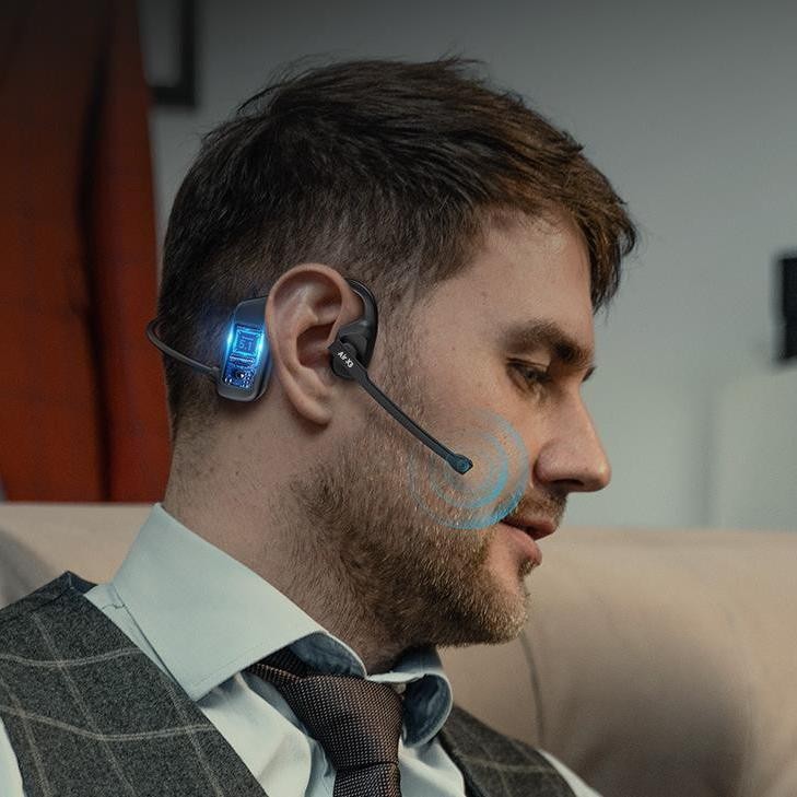 Open Bone Conduction AS18 Bluetooth Headset Magnetic Charging Swimming ...