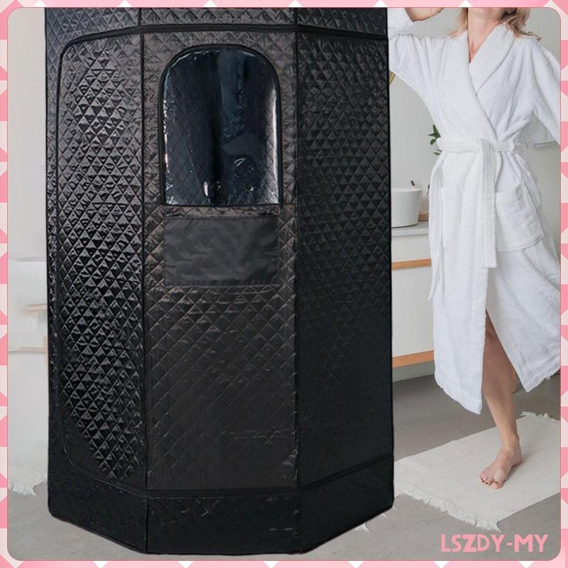 [lszdy] Portable Steam Sauna with 3L Steam Generator Full Size Easy to ...