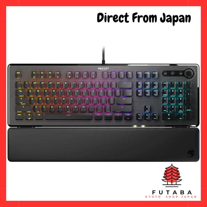ROCCAT Vulcan II Gaming Keyboard - Black, US Layout, Full-Size, Wired ...