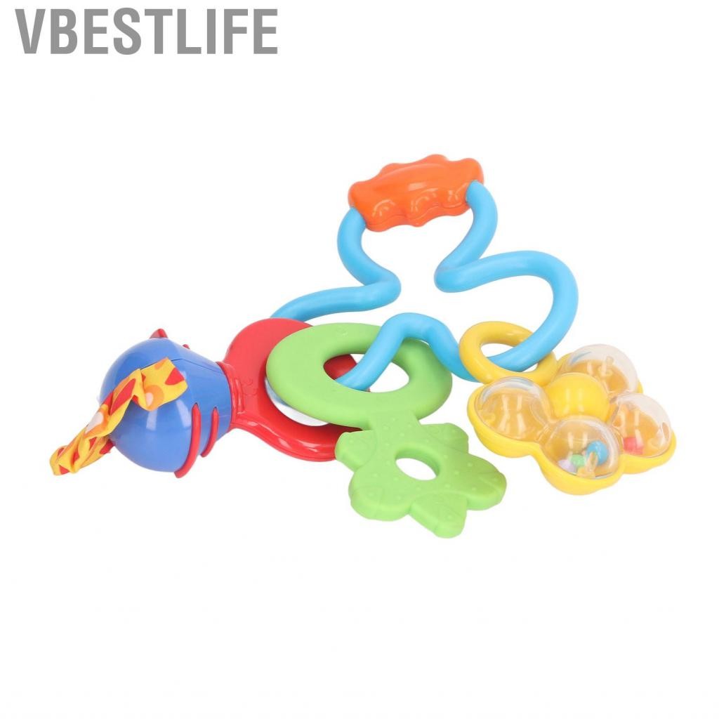 VBESTLIFE Toddler Rattle Bell Soft Sound Baby Bed Hand Multi Colors for ...