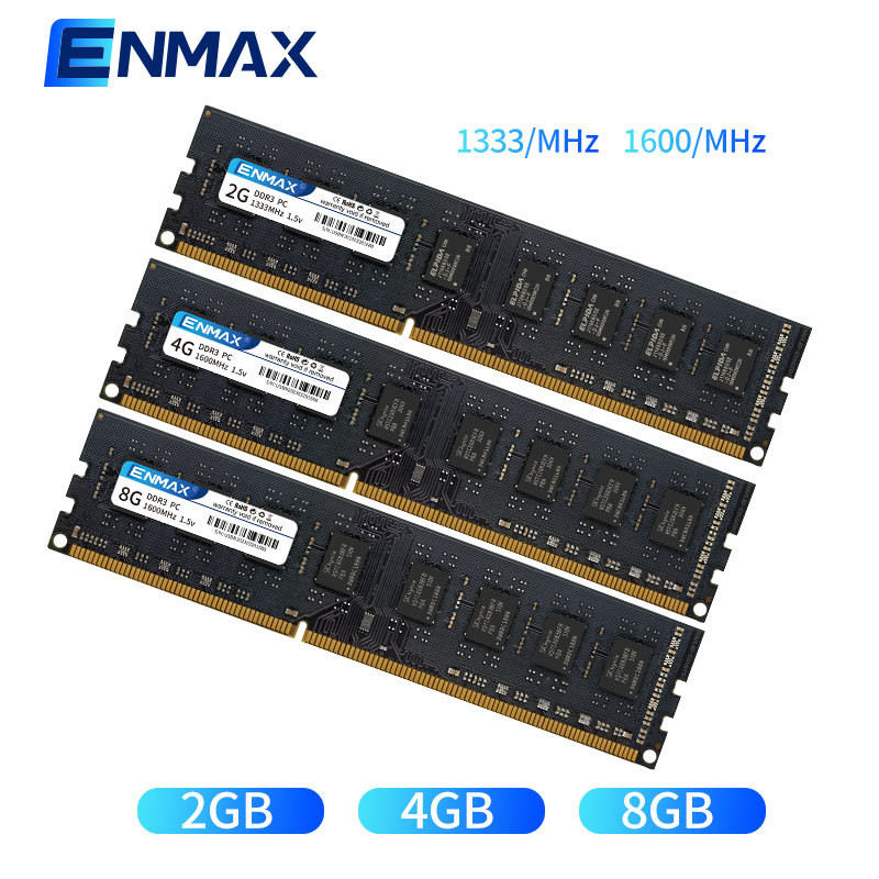 Enmax Giant Storage ddr3 2G 4G 8G Memory Strip 1600 Frequency Desktop Notebook Fully Compatible ...