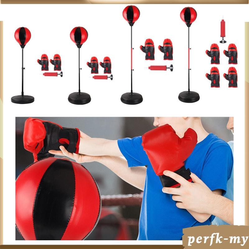 [PerfkMY] Speed Ball Boxing Adjustable Sports Premium Punching Bag with ...