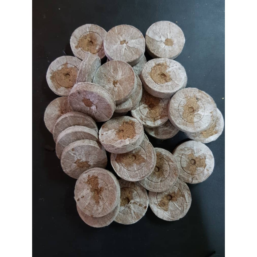 JIFFY PEAT PELLETS GROWING MEDIUM 42MM (10 PCS ) | Shopee Malaysia