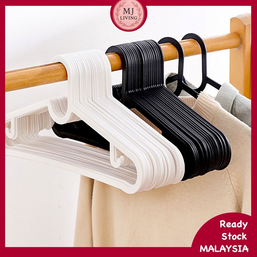 5 Pcs Anti-Slip Hangers Trace-Free Clothes Drying Flexible Sturdy ...