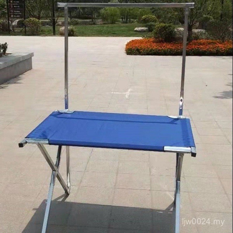 Stall Display Rack Table Portable Folding Stall Stall Cart Shelf Goods ...