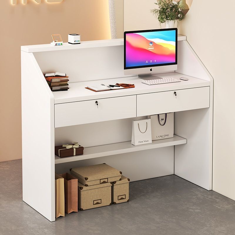 100CM Cashier counter bar cashier table simple counter front desk ...