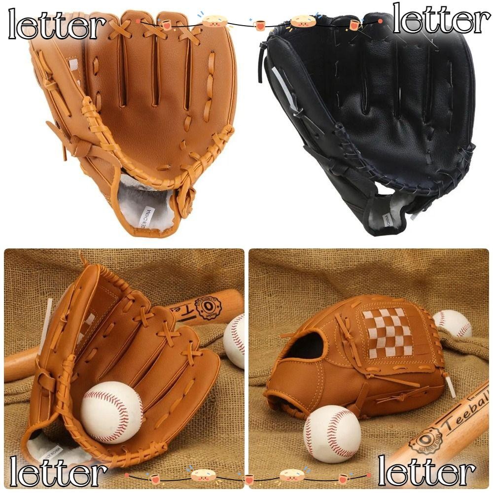 LETTER 1Pcs Baseball Glove, Outdoor Sport Practice Equipment Batting ...