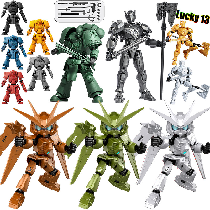New 3D Printing Toys Robot Lucky 13 Action Figure Mecha Dummy 13 ...