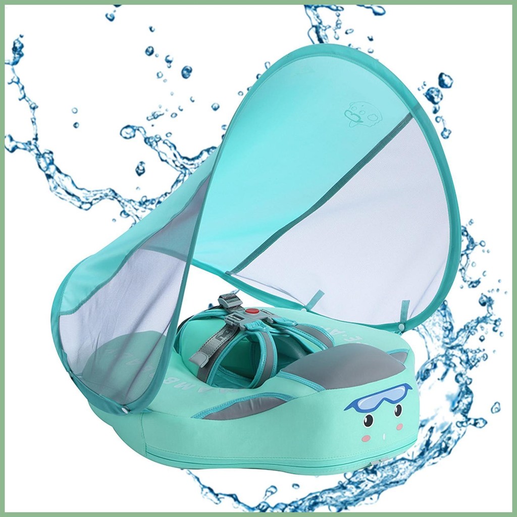 Baby Pool Float Non-Inflatable Toddler Pool Float No Flipping Floatie ...