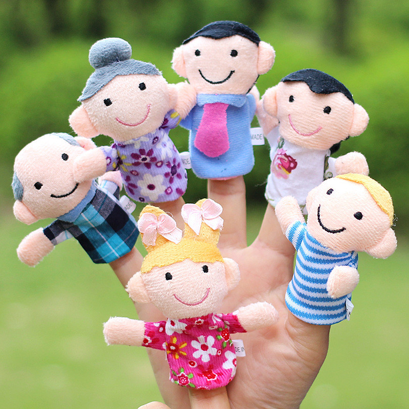 Wheatfield Life Store Baby Toys Finger Puppet _ Blind Date Blind Family ...