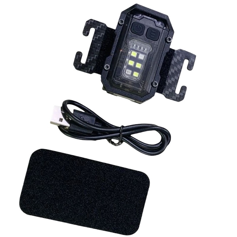 ESP Rechargeable Two Head Flashlights 1 5H Charge For Tactical Vests ...