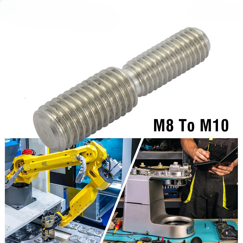 M8 M10 Reducing Double Head Conversion Bolts Full Thread Joint Screw ...