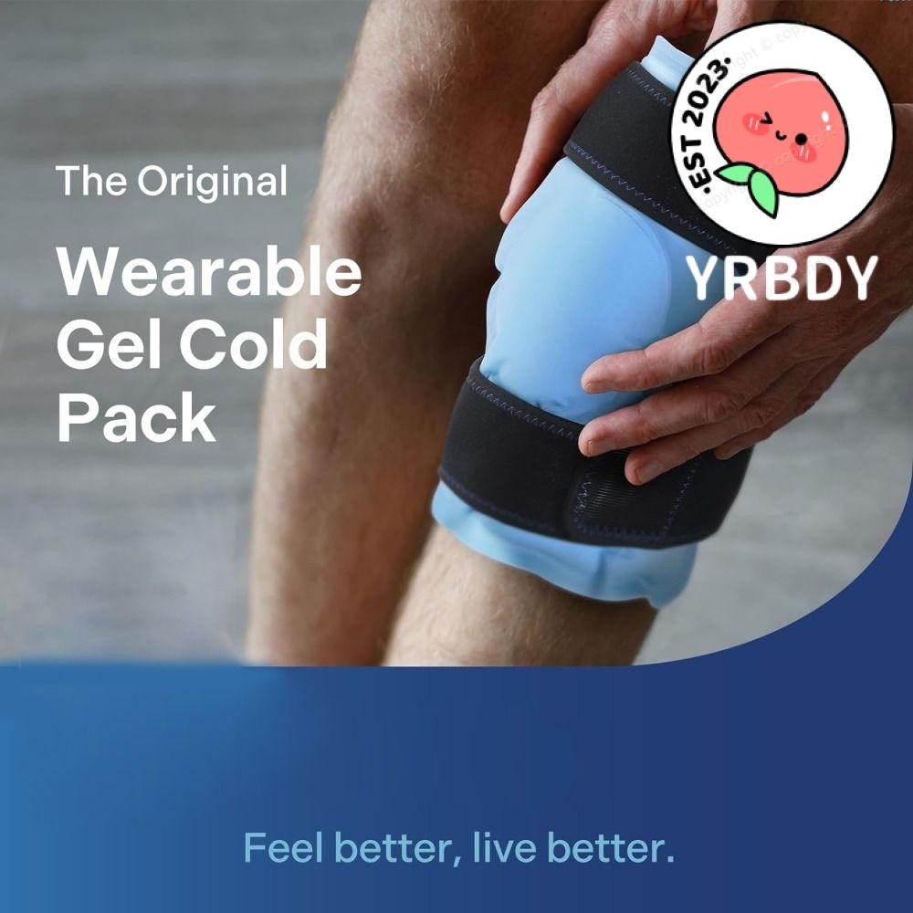 YRBWDYZDH Ice Pack, Knee Pain Relief Leg Injuries Gel Ice Wrap ...