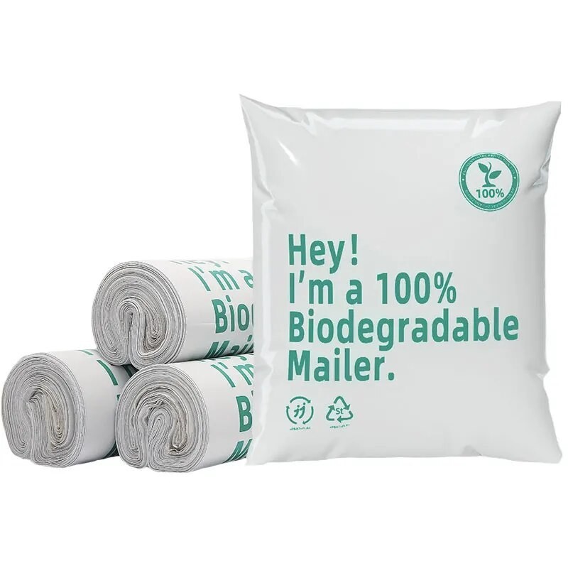 Biodegradable Adhesive Cover Postage Envelope mailer ( 100 Pcs ...