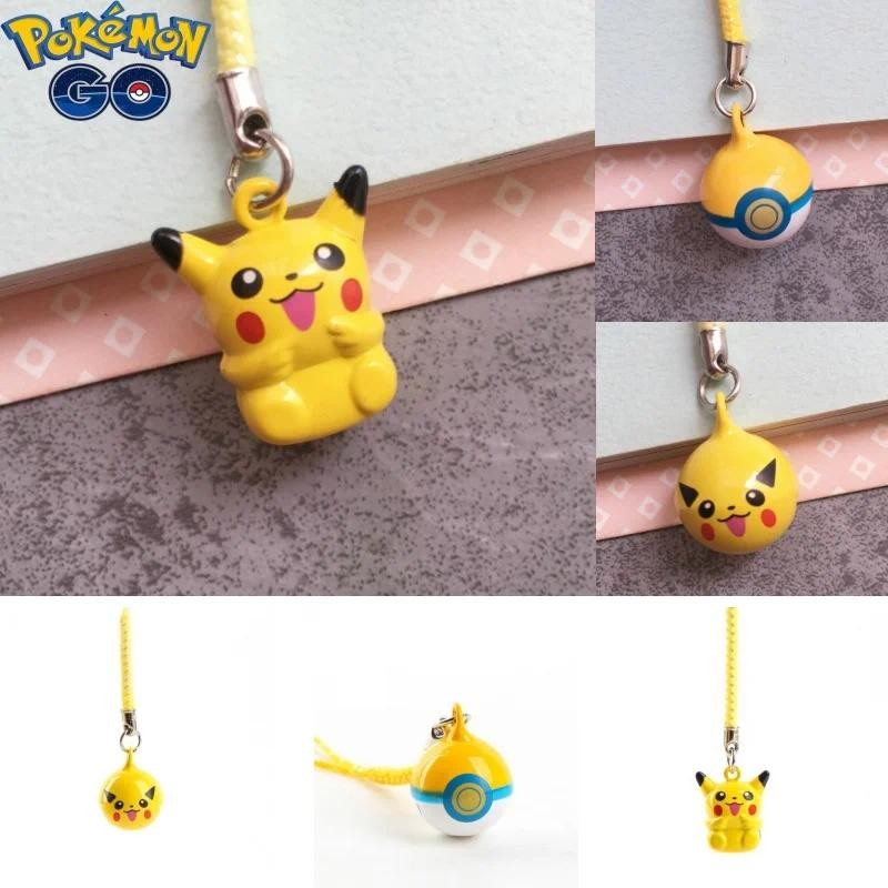 Pokemon Pikachu Small Fairy Ball Bell Hanging Decoration Pokemon Go ...