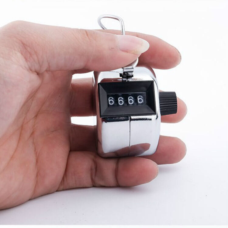 GreyMao Mini Hand Held Tally Counter 4 Digit Number Manual Counting ...