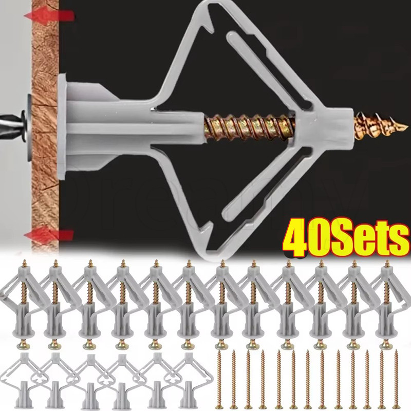 40Sets Aircraft Expansion Screw - Expansion Pipe Anchor Bolt ...