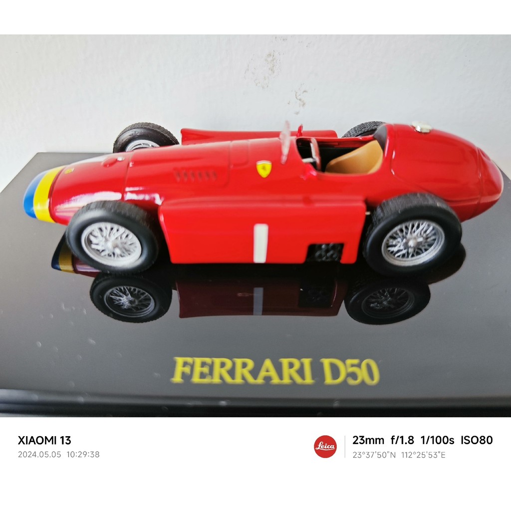 [Ready Stock] 1: 43 IXO Ferrari D50 Formula One Formula f1 Racing 1956 ...