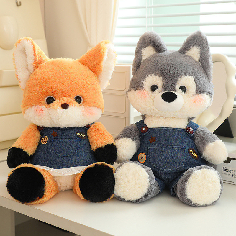 [Faceboss] Running Series Doll Running Little Fox Plush boneka Comel ...