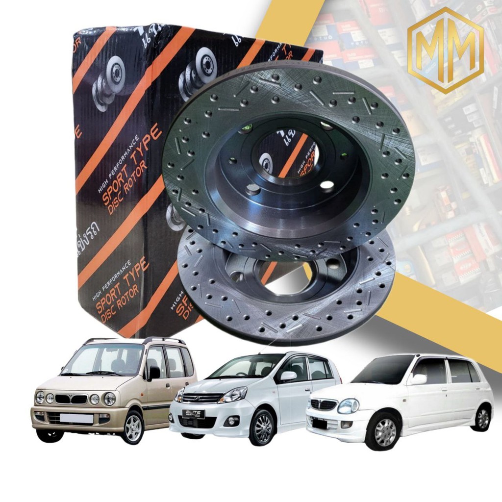 ORIGINAL TF THAILAND SPORT DISC ROTOR PHOSPHORUS QUALITY - PERODUA ...