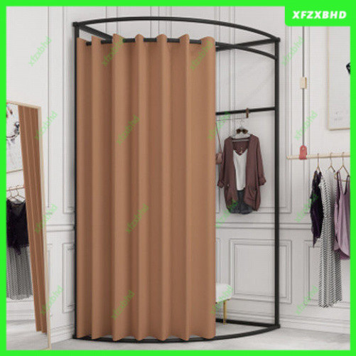 Clothing Store Display Stand Movable Fitting Room Temporary Event ...