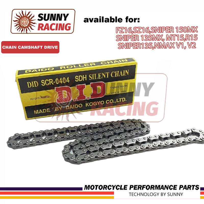 （Sold out！！！）DID TIMING CHAIN FZ16,SZ16,SNIPER 150MX,SNIPER 135MX,MT15 ...