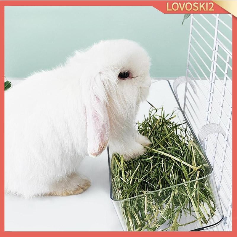 [LovoskiacMY] Hanging Hay Feeder Rack Bunny Hay Feeder Guinea Pig for ...