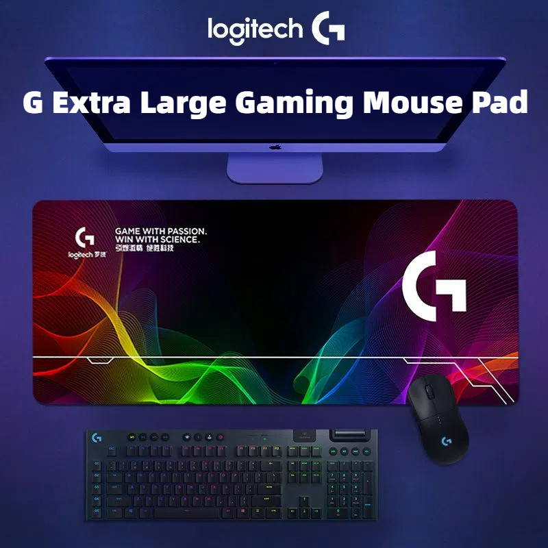 Logitech Super Large Mouse Pad Computer Desk Pad Gaming Game Office ...