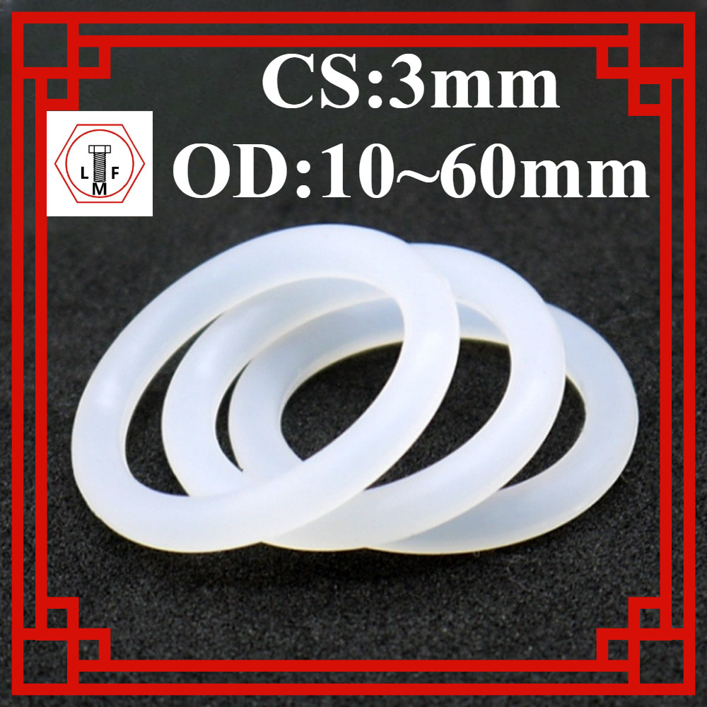 [9.24LMF] White Food Grade Silicone O-Ring, O-Ring, High Temperature ...