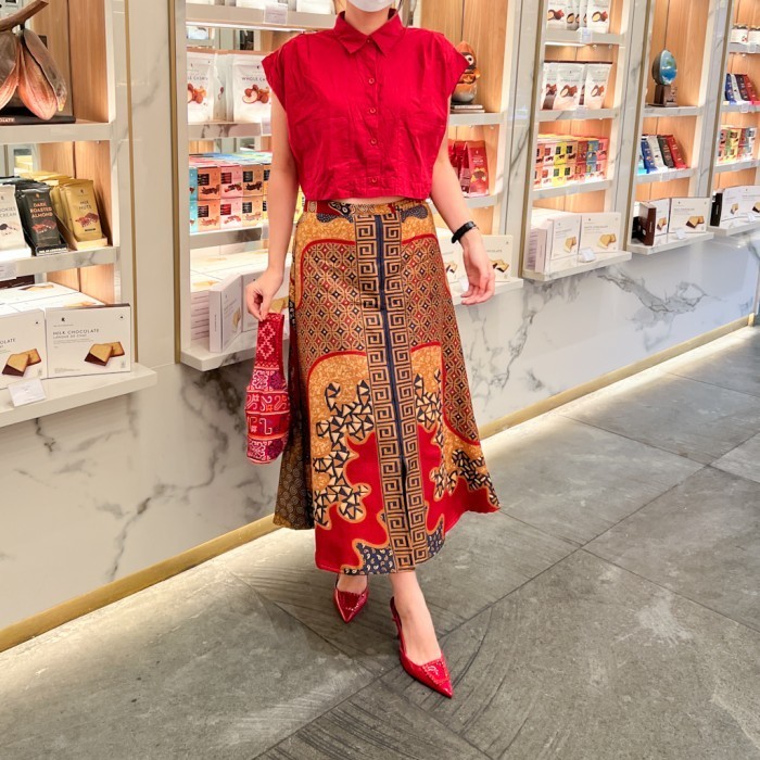 Lausboutique-Ramaka Skirt-Classic Series-Women's Batik Skirt | Shopee ...