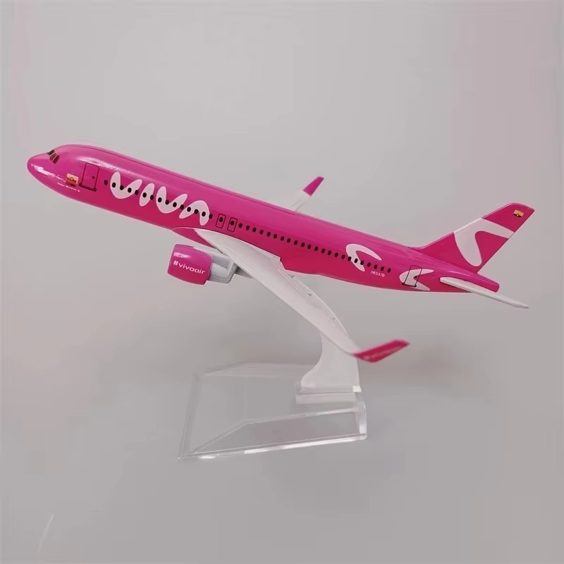 16cm Columbia Viva Airline A320 Airbus Scale 1:400 Metal Aircraft ...