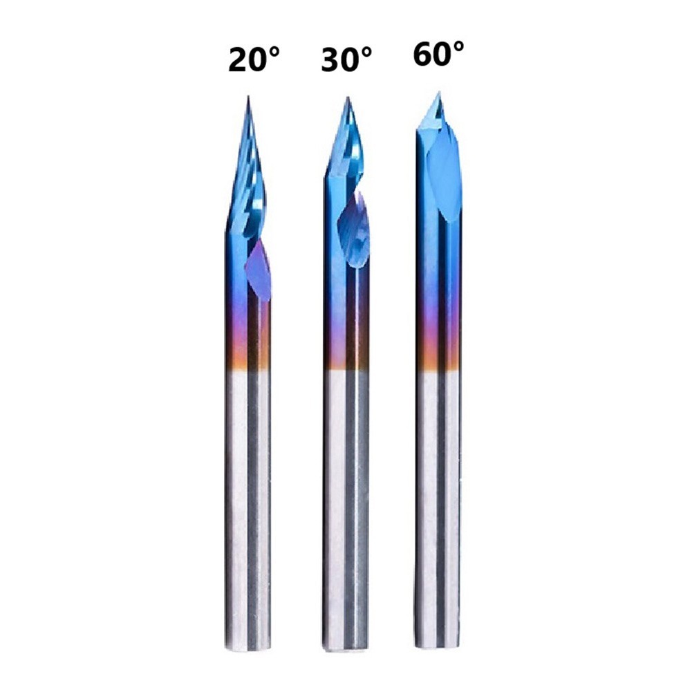 Milling Tools Pack Featuring Three High Performance Router Bits in V ...