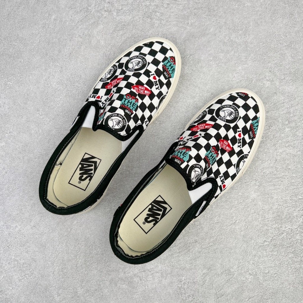 Vans Anaheim kilang Slip-On Vans rasmi Slip-on Painted Graffiti ...