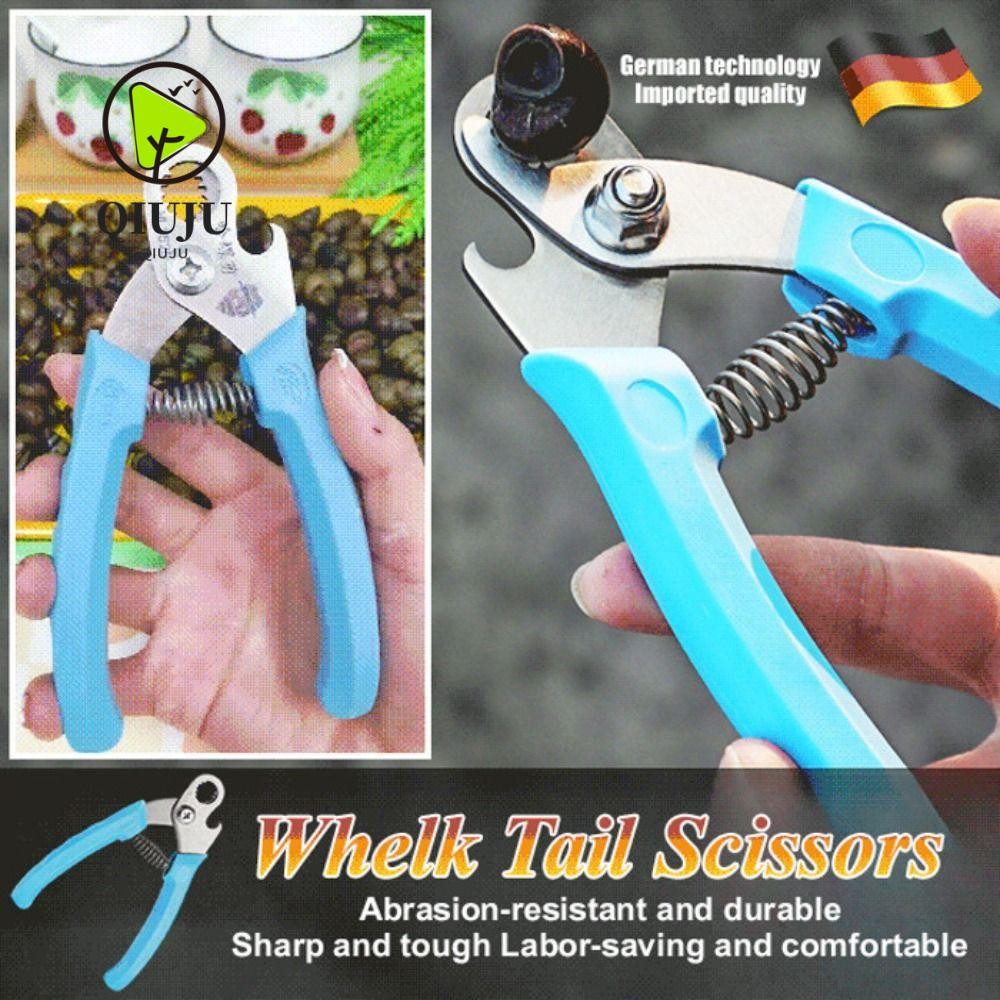 QIUJUU Field Snail Scissors, 2/2.5/3MM Hand Tool Snail Tail Cutting ...