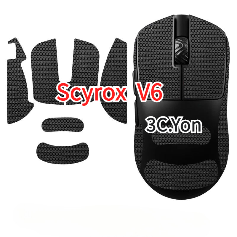 Mouse Skin Scyrox V6 Wireless Gaming Mouse Applicable Anti-Slip Grips ...