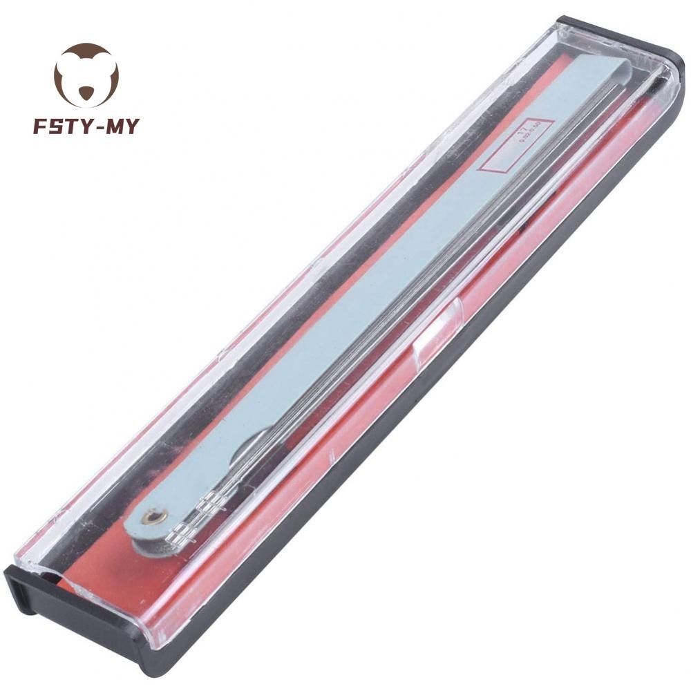 Robust Metal Feeler Gauge Tool with Protective Casing and Precise ...