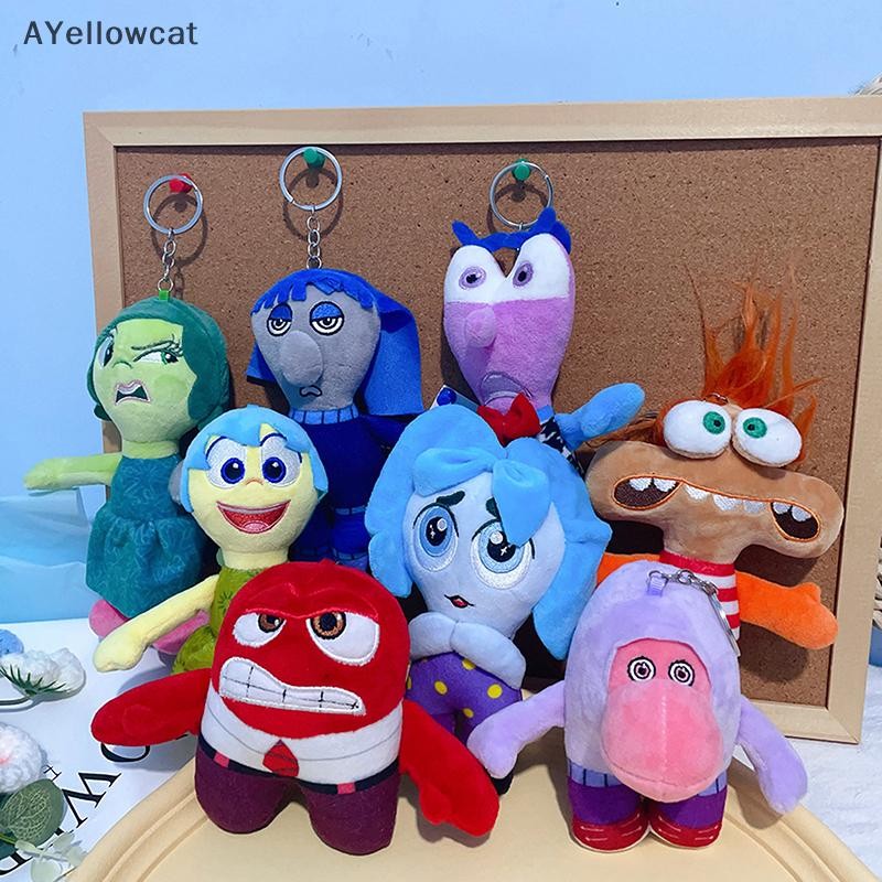AY New Inside Out 2 Keychain Disney Cartoon Bing Bong Joy Sadness Anger ...
