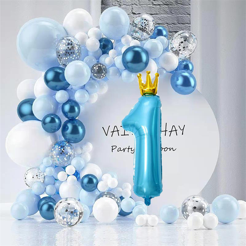 birthday decoration set happy birthday decoration Kanak-kanak lelaki 1 ...