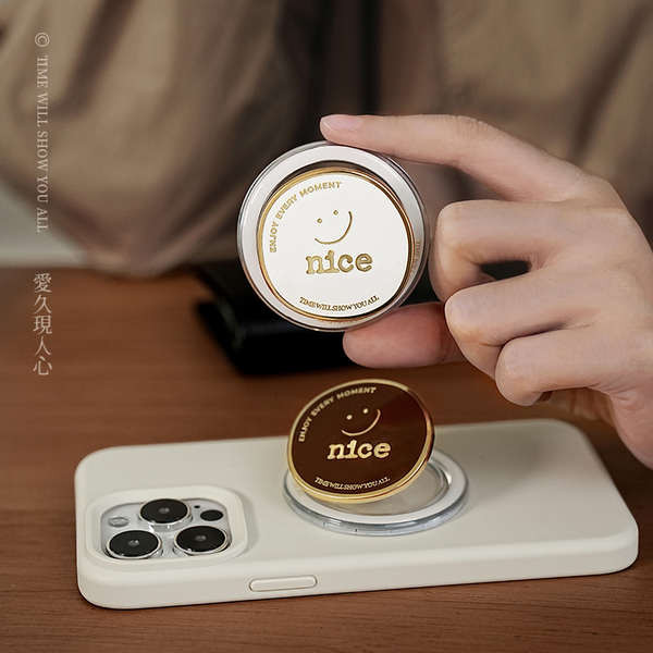 magnetic popsocket magsafe popsocket Asal NICE Smiley Face Metal ...