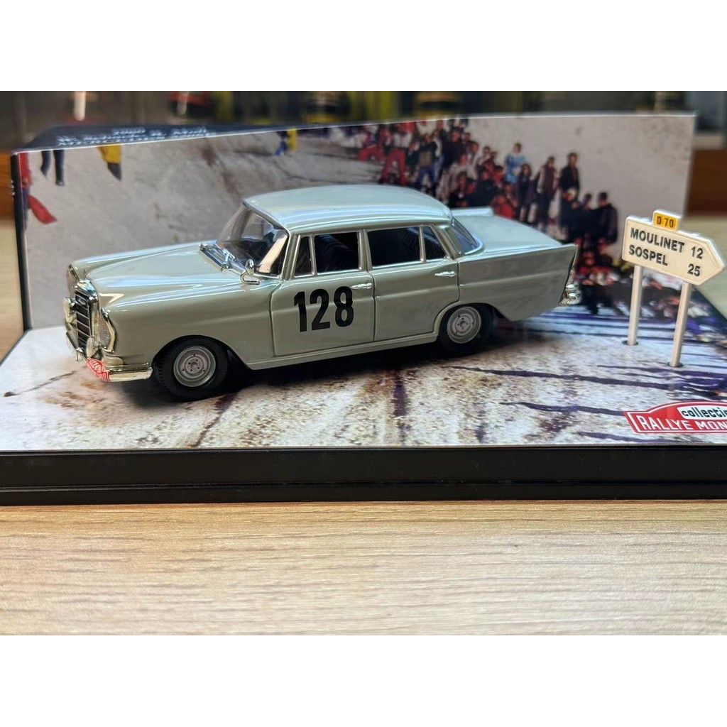 Vitesse 1/43 Mercedes benz 220SE winner rallye montecarlo 1960 Alloy ...