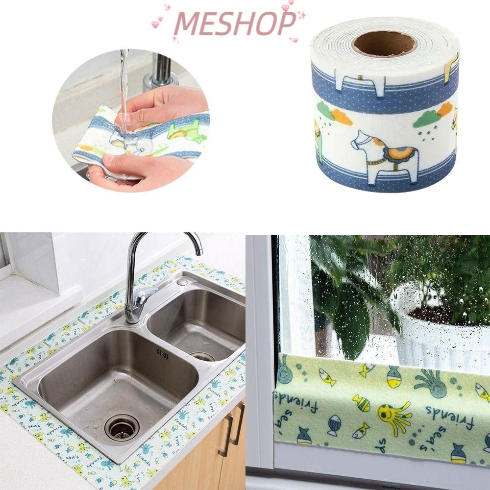 ME-BEAUTY Window Water-absorbing Sticker, Reusable Window Sill Sink ...