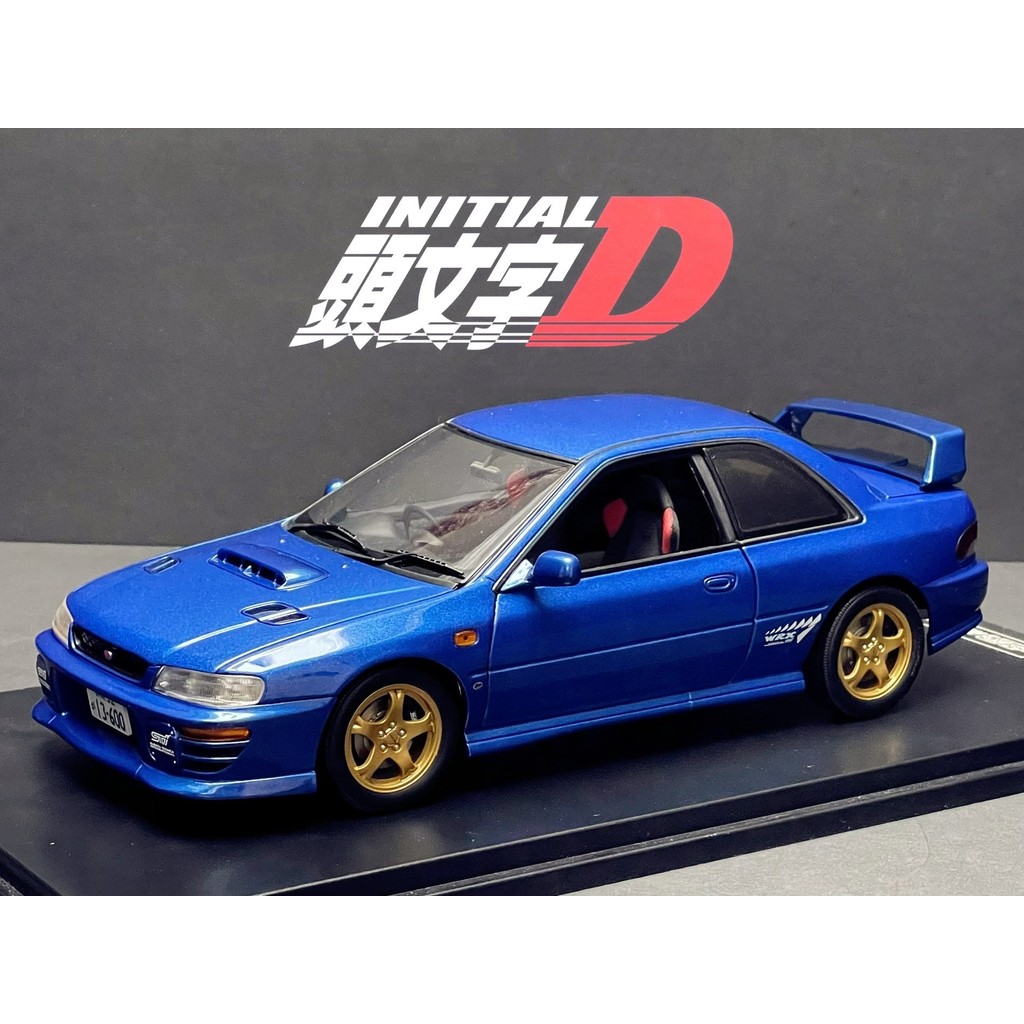 1/18 Autoart Initial D Subaru Impreza Wrx Sti Type R GC8 Initial D ...