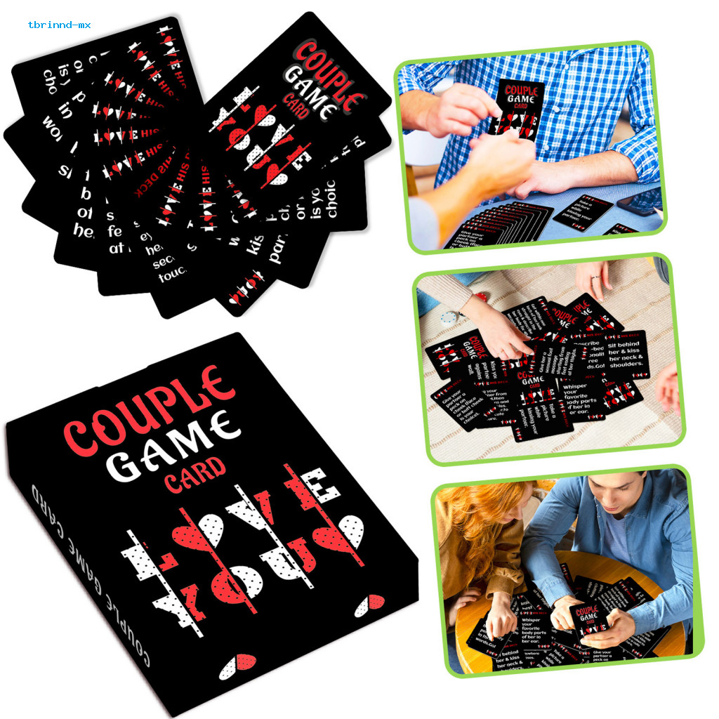 tbrinnd Relationship Strengthening Card Game Intimate Date Night Game Date Night Conversation ...