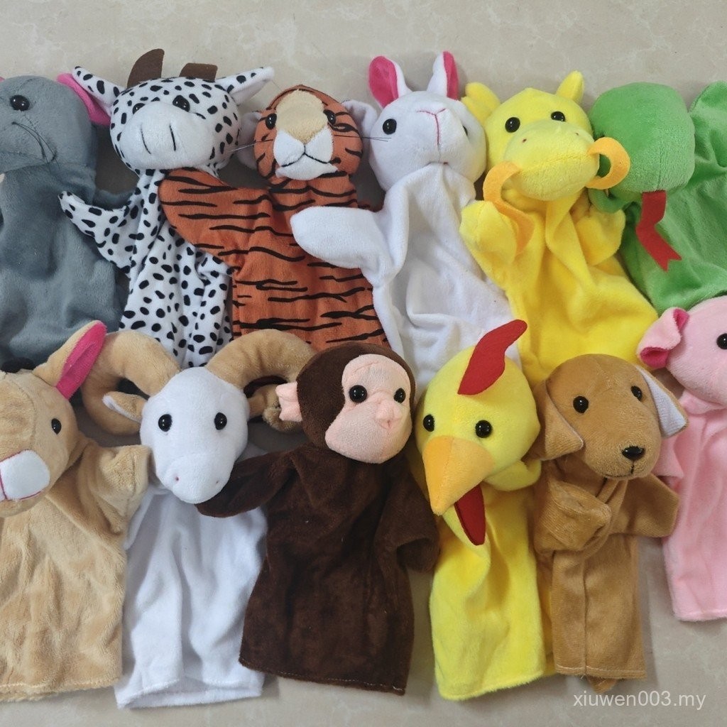 Shopee Official Shot 1 Shipment 12 Animal Hand Puppet Zodiac Doll ...