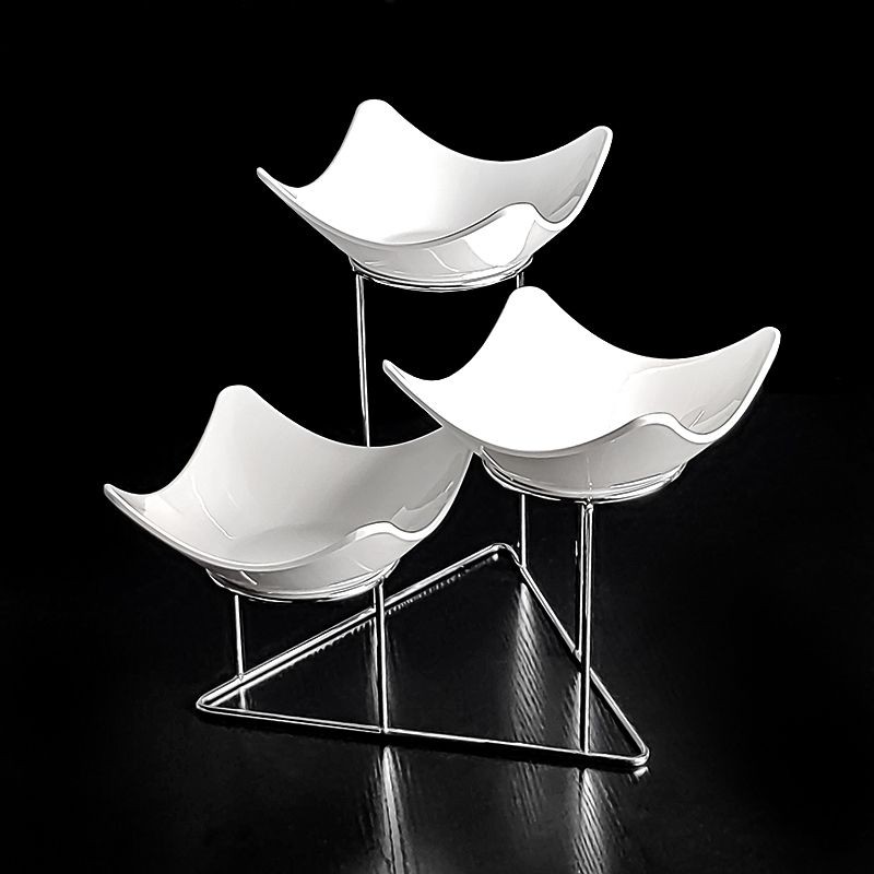 Buffet Display Rack Buffet Table Food Display Plate Rack Cold Vegetable ...