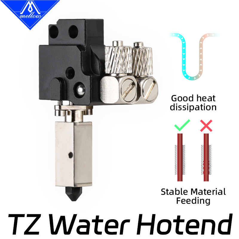Mellow DIY TZ Water Hotend For Upgrade Bambu Lab X1 X1C P1P P1S Voron ...