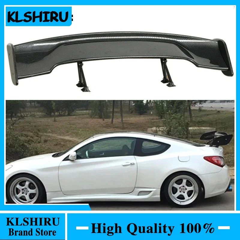 Universal 57" Auto 3D 3DI GT JDM Racing Car Trunk Carbon Fiber Rear ...